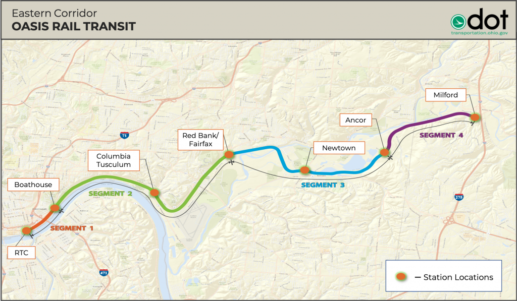 Oasis Rail Transit Overview | Eastern Corridor